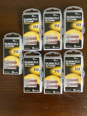 DURACELL Activair Hearing Aid Batteries Expiration